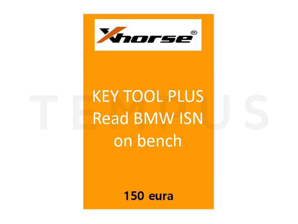 XHORSE KEY TOOL PLUS Read BMW ISN on bench | Tempus DOO